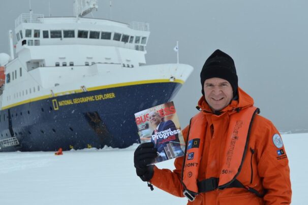 Holtom’s Antarctica Trip Marks Research on All Seven Continents ...