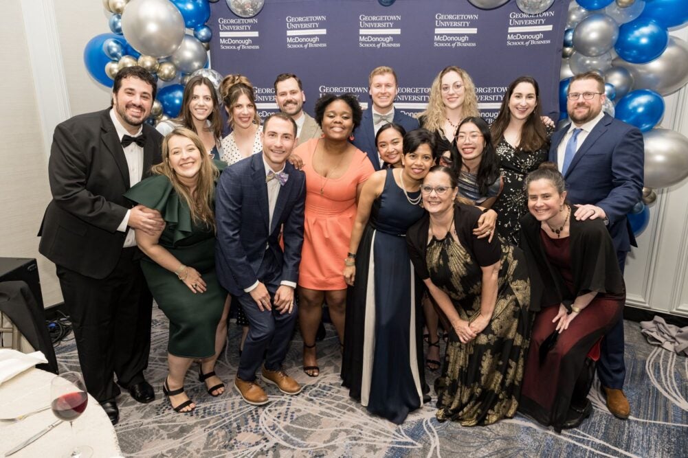 MBA Program Honors Graduates During Inaugural Awards Gala | McDonough ...
