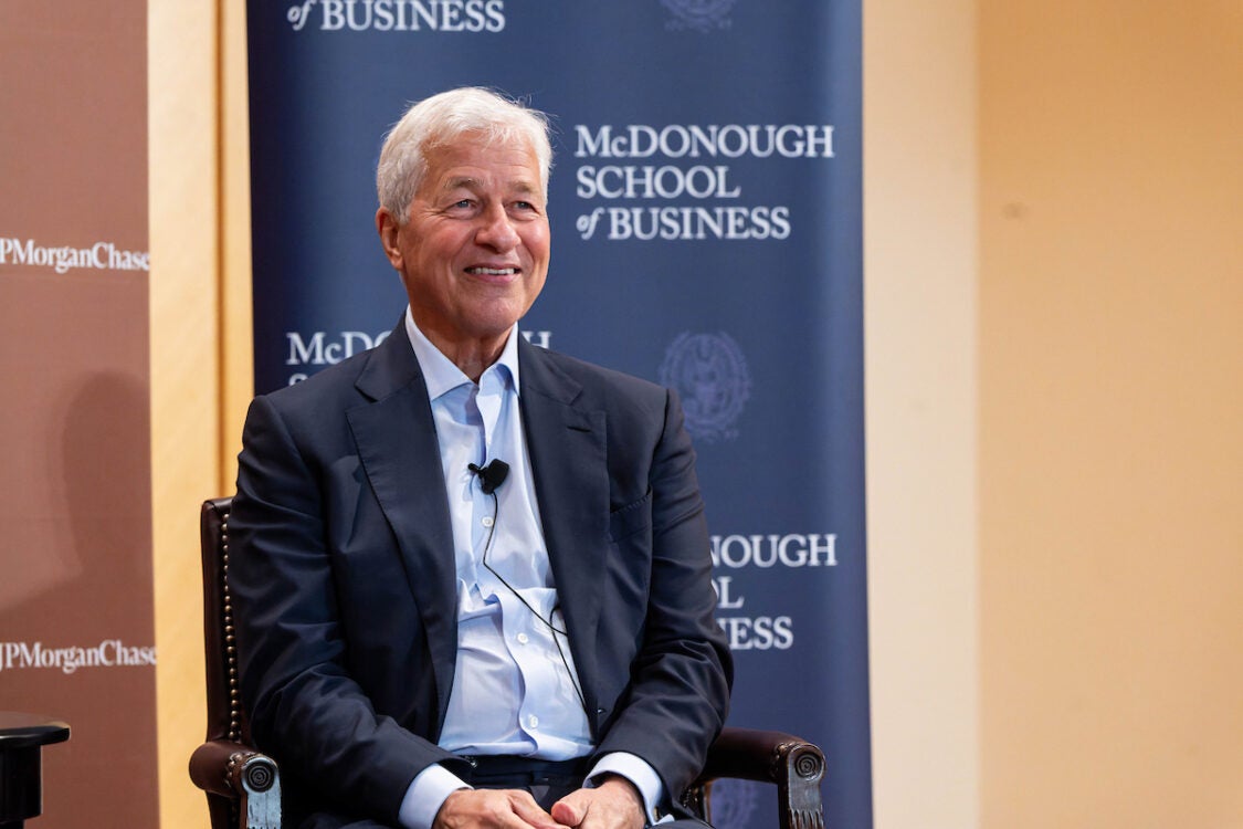 Jamie Dimon on the Future of AI and Work - Georgetown McDonough