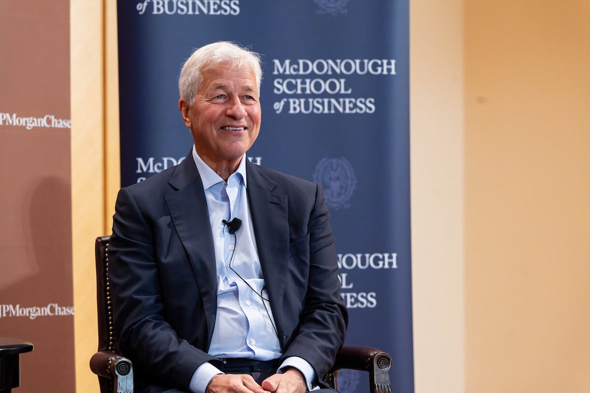 Jamie Dimon on the Future of AI and Work - Georgetown McDonough